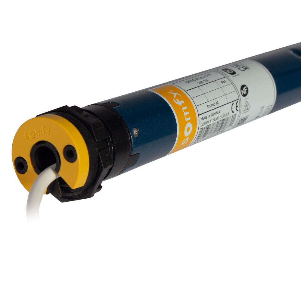 Somfy Oximo 50 RTS Funk Rollladenmotor 6-30 Nm inkl. SW60 Adapter + Lager